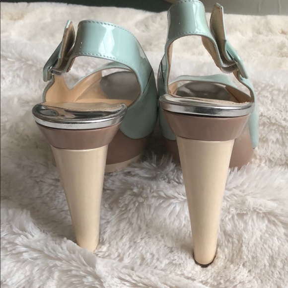 Christian Louboutin | Shoes | Christian Louboutin Ice Blue Platform ...